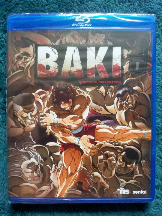 Bluray cartoon การ์ตูน Baki : Complete Collection (ไม่มีเสียงไทย ไม่มี ...