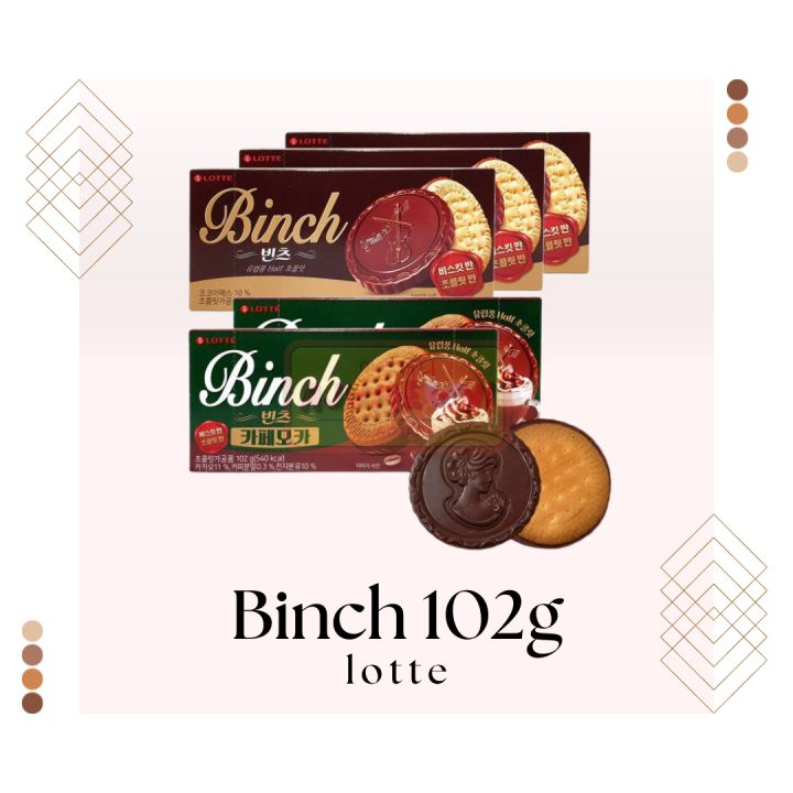 Lotte Binch Biscuit 102g | Lazada PH