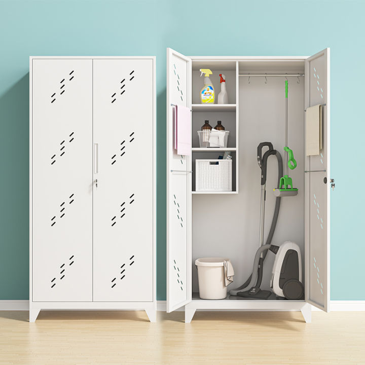 Cleaning Cabinet Cleaning Tool Cabinet Classroom Mop Cabinet Sundries ...