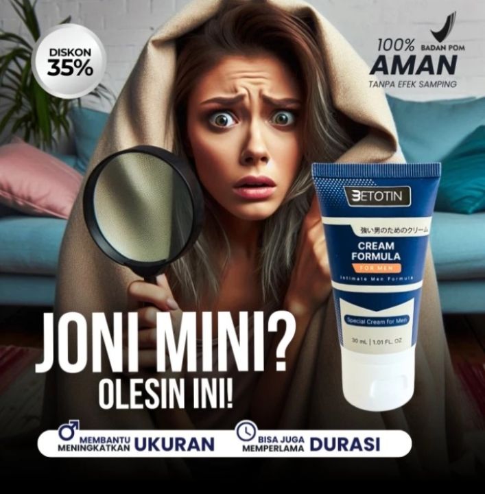 BETOTIN CREAM PEMBESAR ORIGINAL FORMULA KRIM INTIMATE MEN | Lazada ...