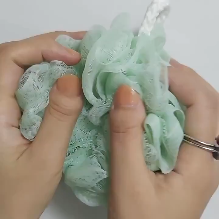 Spons Mandi Jaring Busa Sabun Cair / Spon Sponge Busa Jaring Shower Net ...