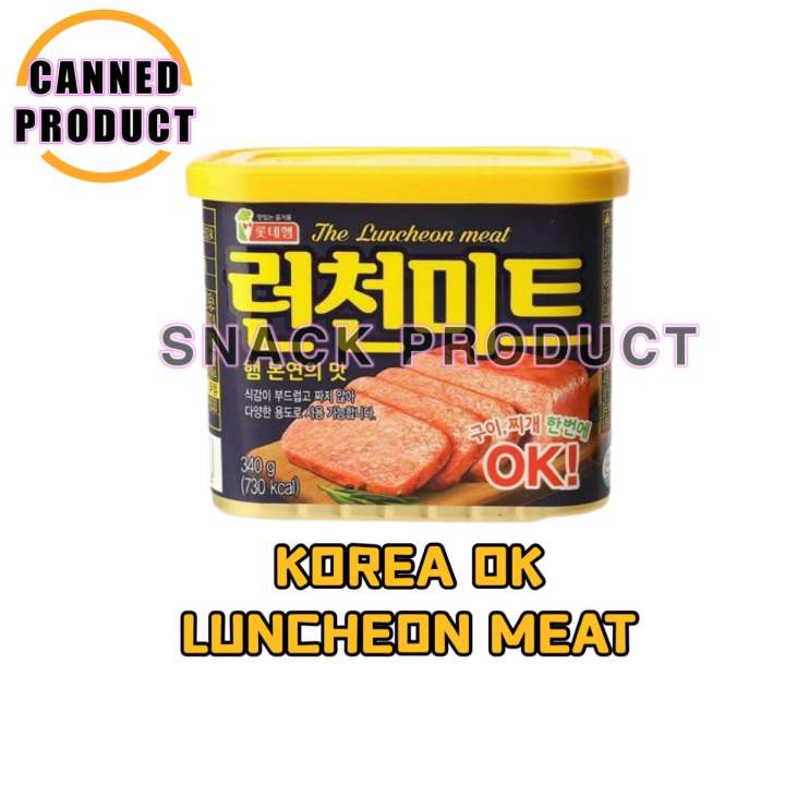 Korea Lotte｜Hansung OK ok Luncheon Meat 340g午餐肉 | Lazada