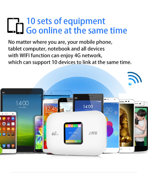 4G Wifi Router mini router 3G 4G Lte Wireless Portable Pocket Wifi ...