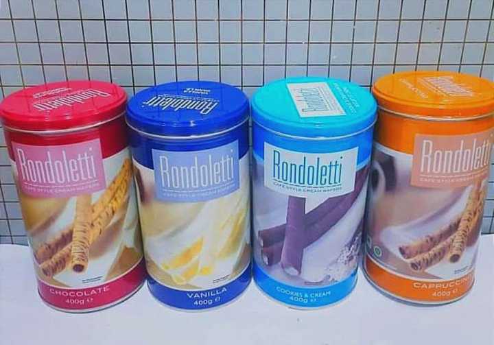 Rondoletti Astor Rondoletti varian rasa vanila, cokelat, cappucino ...