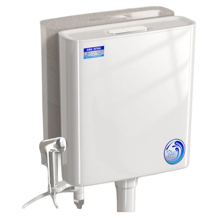 Thickened Wall-Mounted Toilet Water Tank Home Bathroom Toilet Flushing ...