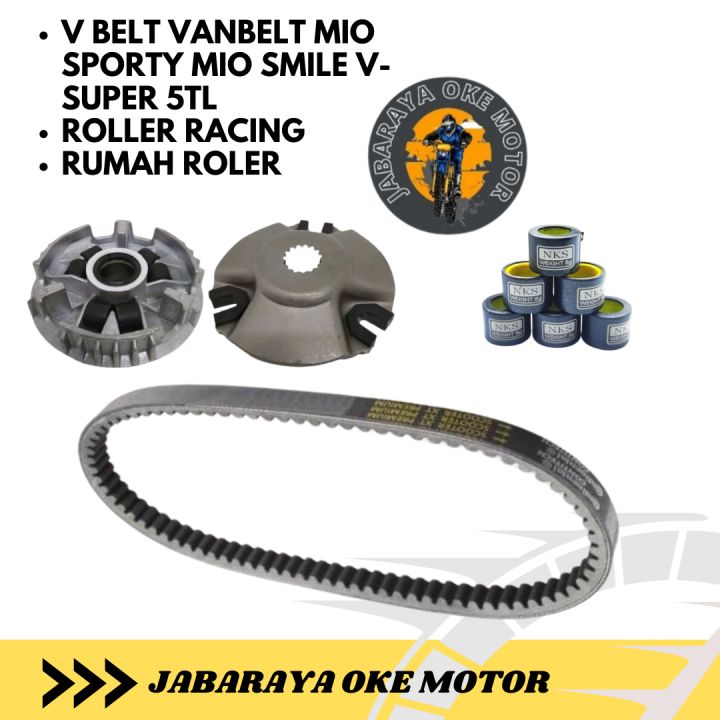 VANBELT MIO SPORTY MIO SMILE/RUMAH ROLLER/ROLLER RACING | Lazada Indonesia