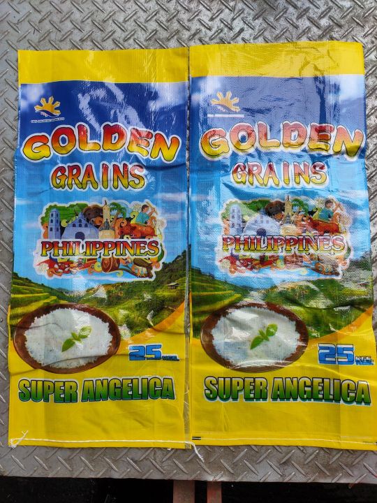 BRAND NEW GOLDEN GRAINS YELLOW RICE SACKS/SAKO NG BIGAS 25KG | Lazada PH
