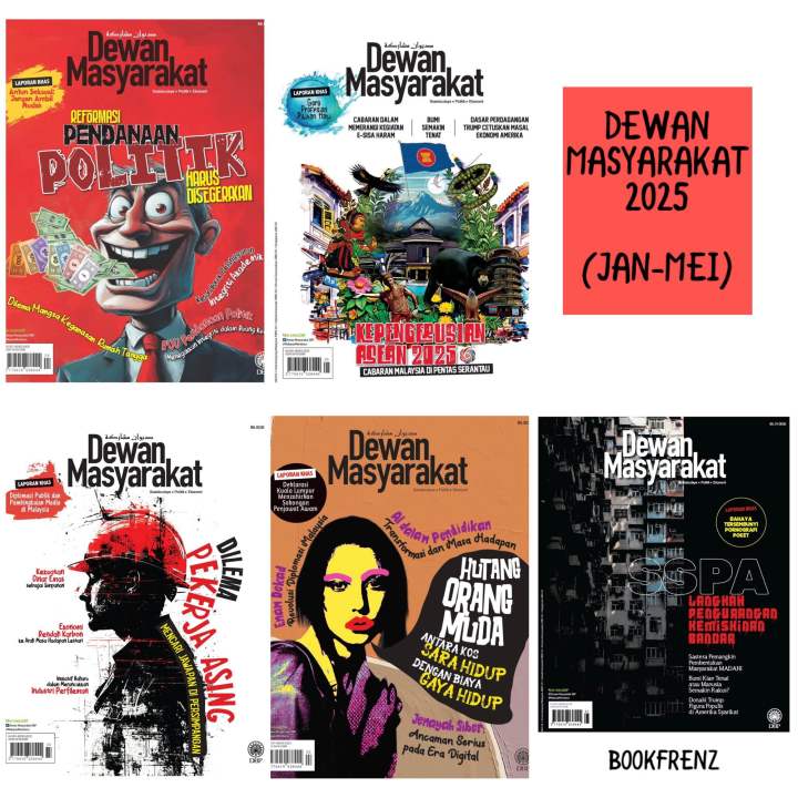 Majalah DBP: Dewan Masyarakat 2025 | Lazada