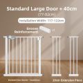 Indoor Children Safety Partition Fence Set Baby Gate No Drilling ...