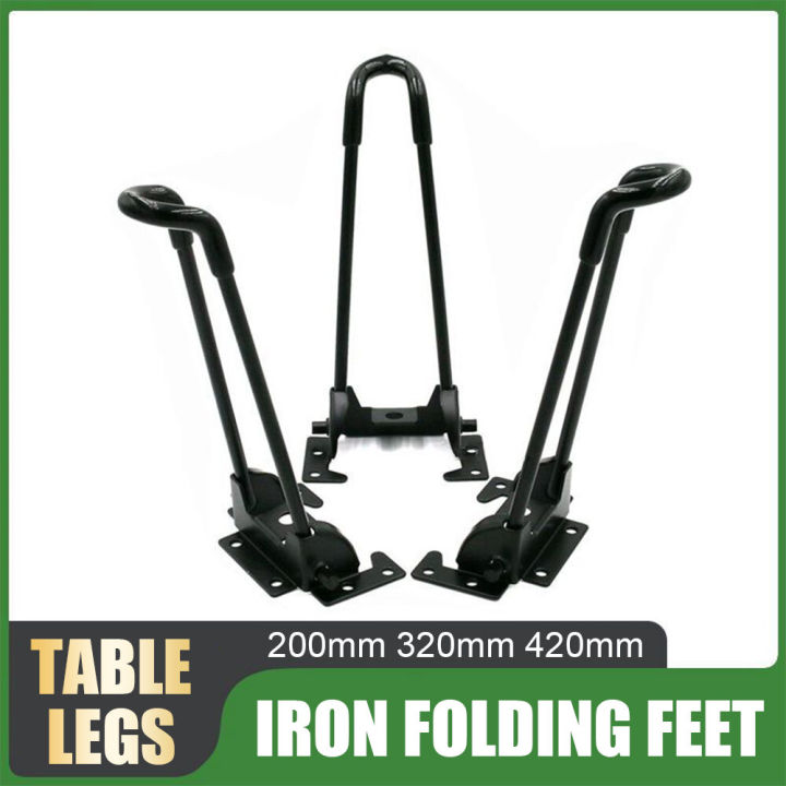Wrought Iron Folding Legs U-shaped Cat Legs Computer Table Legs Sofa ...