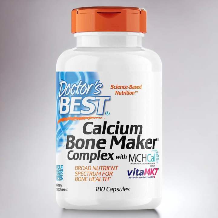แคลเซียมบำรุงกระดูก Doctor's Best, Calcium Bone Maker Complex with ...