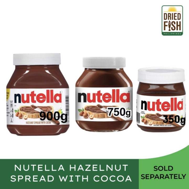 NUTELLA Hazelnut Spread With Cocoa Weight: 900g | 750g | 350g | Lazada PH