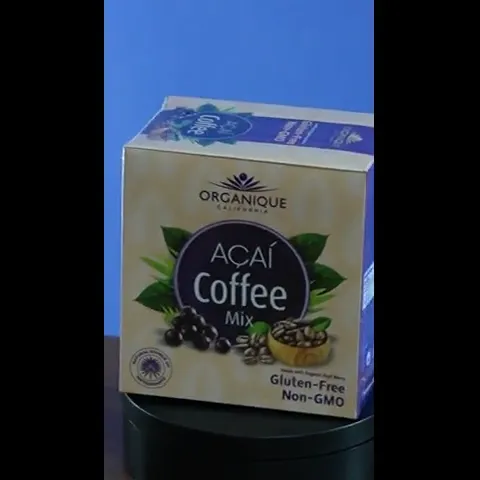 Organique Acai Coffee Mix Trade Box (15 g x 10) | Lazada PH