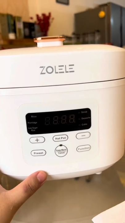 ZOLELE ZB500 3L Multi-Function Low Sugar Rice Cooker Non Stick Multifunctional electric Rice ...