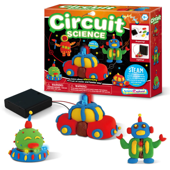 SciencExplore! Circuit Science Experiments Kit Steam Educational Toy ...