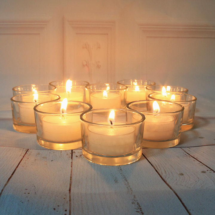 Glass Candlestick Romantic Candlelight Dinner Wedding Restaurant ...