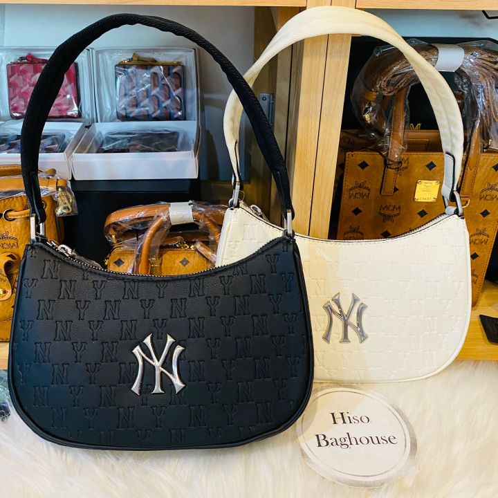 ⭐️แท้💯MLB MONOGRAM Embo HoboBag NEW YORK YANKEES | Lazada.co.th