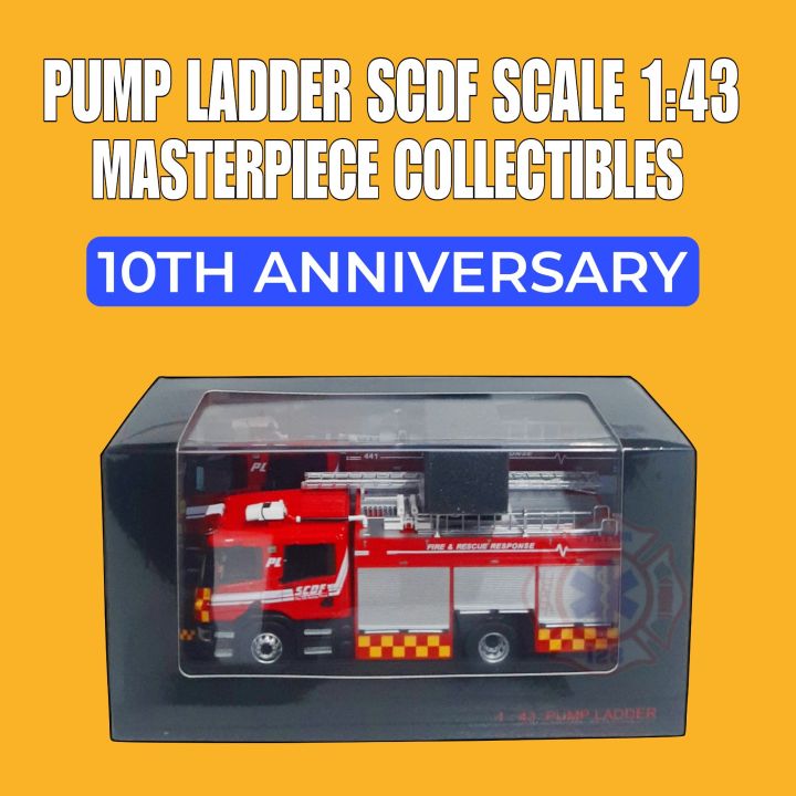 Collectibles Pump Ladder SCDF Scale 1:43 10th Anniversary | Lazada PH