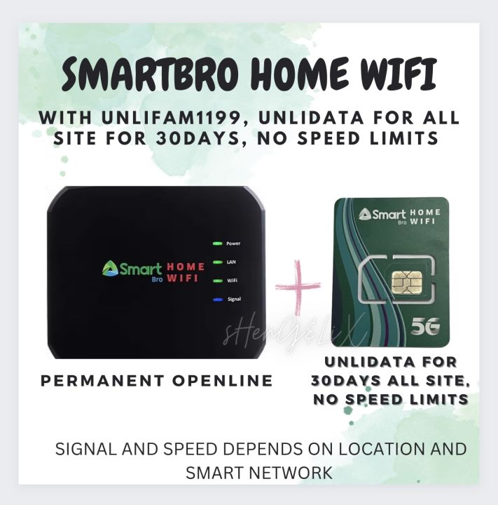 PERMANENT OPENLINE SMARTBRO r051 WITH UNLI DATA FOR 30DAYS | Lazada PH