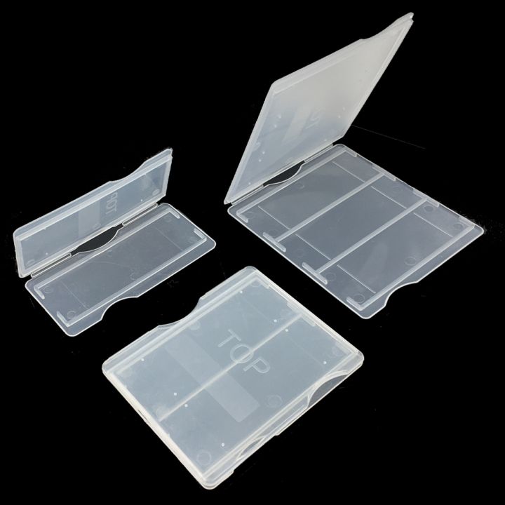 Plastic Case for Microscope Slide 1 2 3 Pieces Transparent Storage Box ...