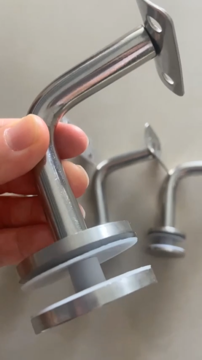 60x60 mm Bracket Handrail Stainless Handrail Connector Bracket Glass ...
