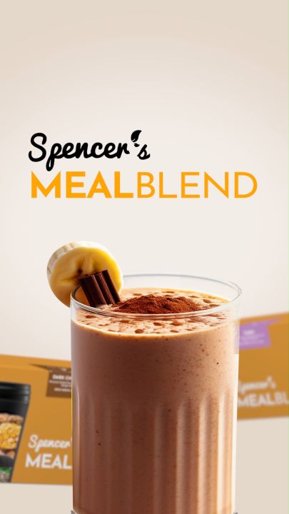 Spencer's Mealblend Minuman Serbuk Multigrain Kaya Protein dan Serat ...