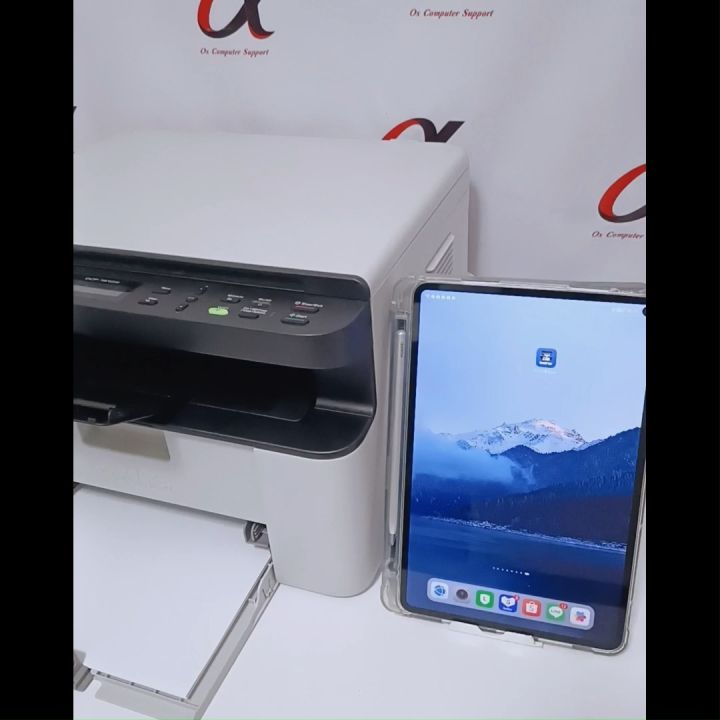 BROTHER DCP-1610W มือสอง ปริ้นผ่านมือถือได้ พร้อมหมึกและดรัม ใช้งานร่วม ...