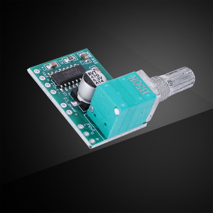 PAM8403 Voice Sound Amplifier Module 5V Audio Power Amplifier Module ...