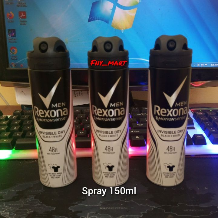 Rexona Men Motionsense Spray 150ml / Rexona Spray Men 150ml Motionsense ...