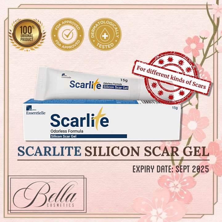 Scarlite Silicone Scar Gel (100% Original) Expiry: October 2024 | Lazada PH