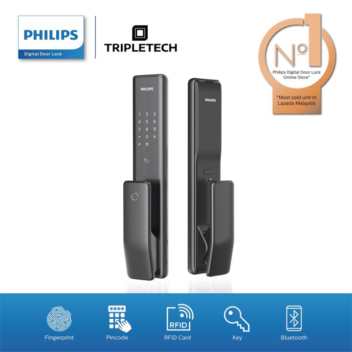 Philips Digital Lock EasyKey Alpha Series (Free Installation & 3 Years ...