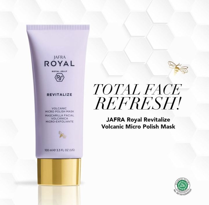 FREE ONGKIR/COD Jafra Volcanic Micro Polish Mask Revitalize | Lazada ...