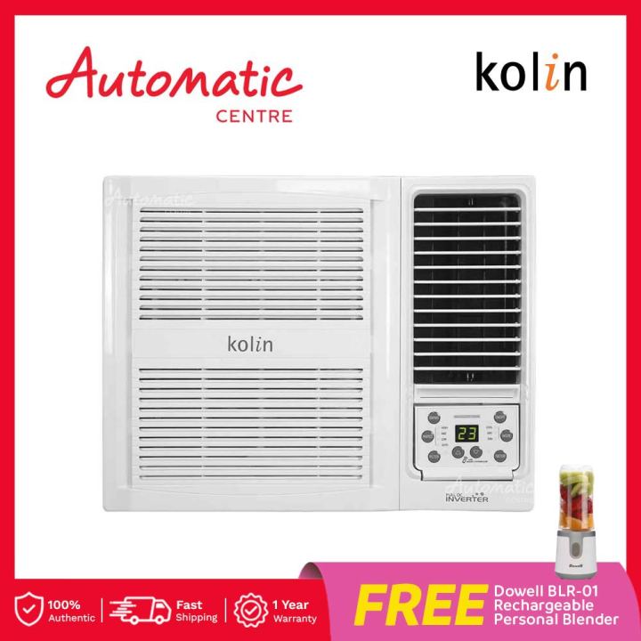 Kolin KAG-100WCINV 1HP Window Type Air Conditioner Inverter with Multi ...