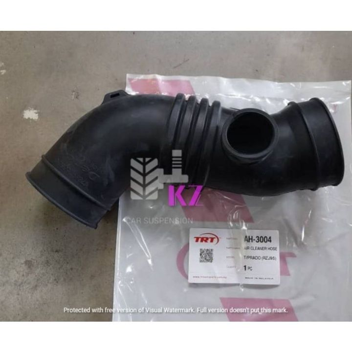 TOYOTA PRADO RZJ95 AIR CLEANER HOSE / INTAKE HOSE NO 1 1996 2.7L 3 HOLE ...