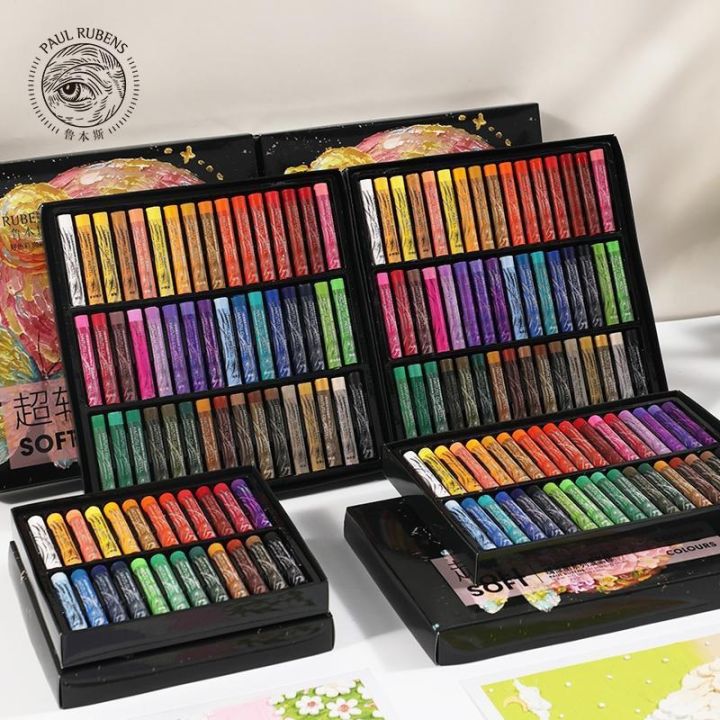 Paul Rubens HITU 24/36/48 colors super Soft heavy color Oil Painting Pastel set Graffiti oil ...