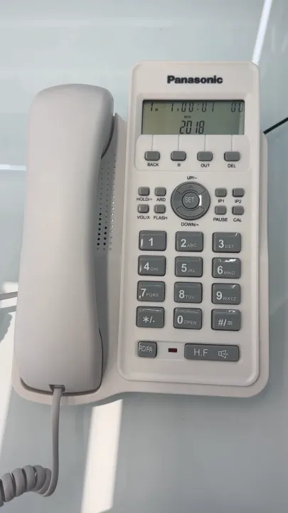 （แท้）Panasonic KX-TSC7712CID โทรศัพท์ตั้งโต๊ะแบบมีสาย โทรศัพท์บ้าน โทรศัพท์สำนักงาน โทรศัพ ...