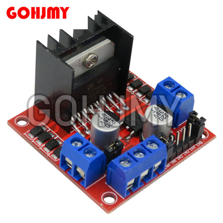 L298n Driver Board Module L298n Stepper Motor Smart Car Robot Breadboard Peltier High Power L298 