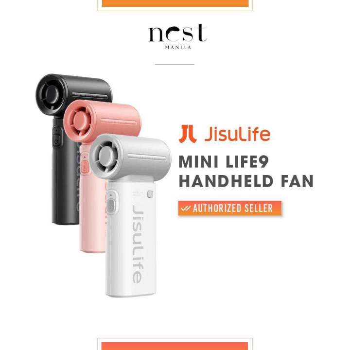 Jisulife Mini Life9 Handheld Fan | Powerful Airflow | Long Battery Life ...