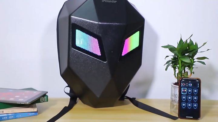 Balo đôi mắt LED HY01 thời trang Motor màn hình Smart Screen cá tính ...