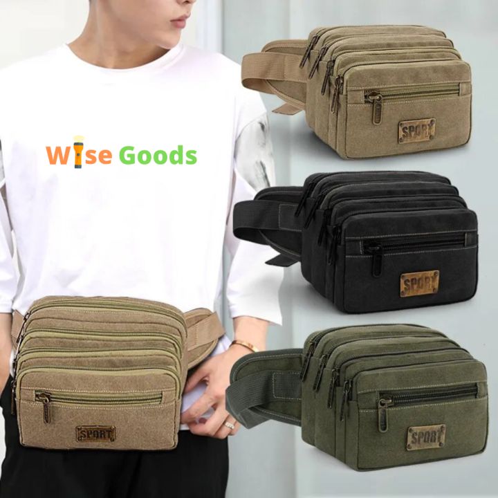 Wise Goods Waist Bags Large Capacity Cashier Bag Fashion Shoulder Bag ...