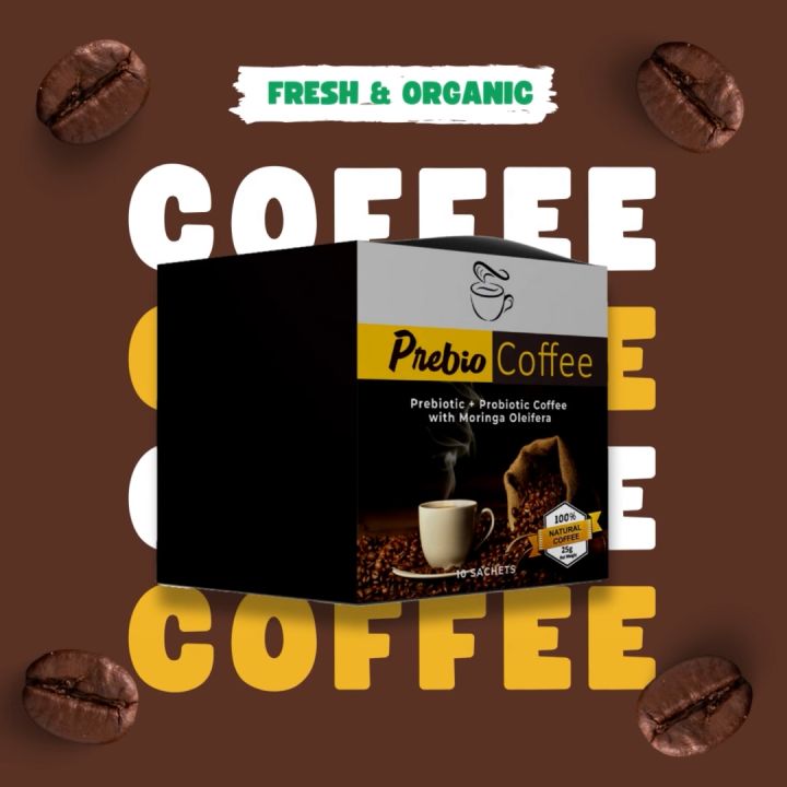 MERAV - Prebio Coffee with Prebiotic + Probiotic + Moringa | Lazada PH