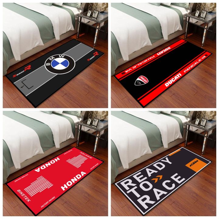 Motorcycle Enthusiast Show Carpet Rectangle Ducati Kawasaki Harley ...