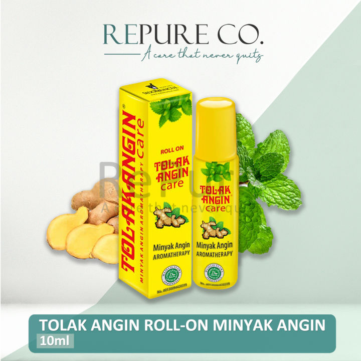 【NEW ARRIVAL】Repure X Sido Muncul Tolak Angin Care Roll On 10ml Ointment Minyak Angin Relieve ...