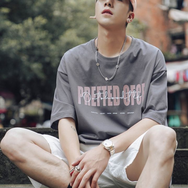 Áo phông nam nữ unisex tay lỡ thun form rộng PREFTED local brand teen ...