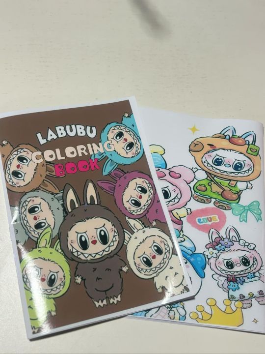 Labubu Coloring Book booklet softbind | Lazada PH