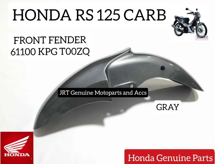 Honda XRM RS 125 Carb Front Fender Gray | Lazada PH