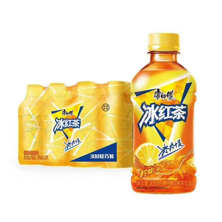 康师傅 330ml 冰红茶 Iced lemon tea Chinese drinks | Lazada