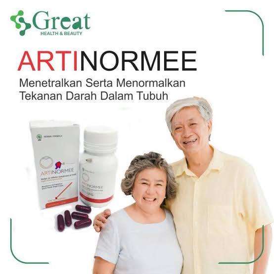 ARTINORMEE Original Asli Obat Herbal Atasi Hipertensi Tekanan Darah ...