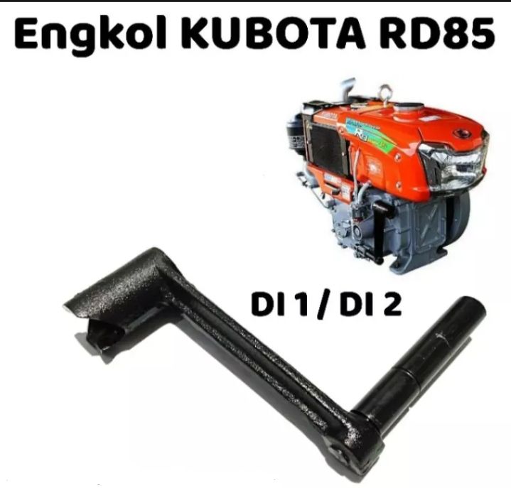 Engkol mesin kubota Rd 85 starting handle diesel kubota Rd 85 | Lazada ...