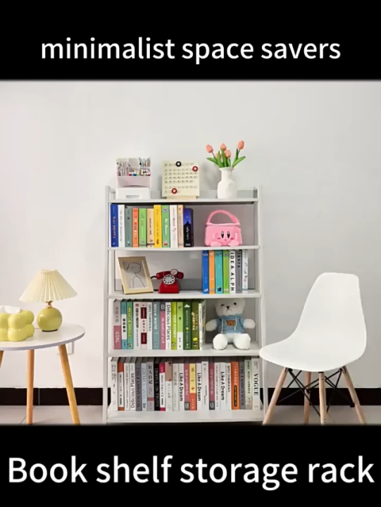 Book Shelf Unit Big Thickend Steel Storage Book Shelves Rack Organizer ...